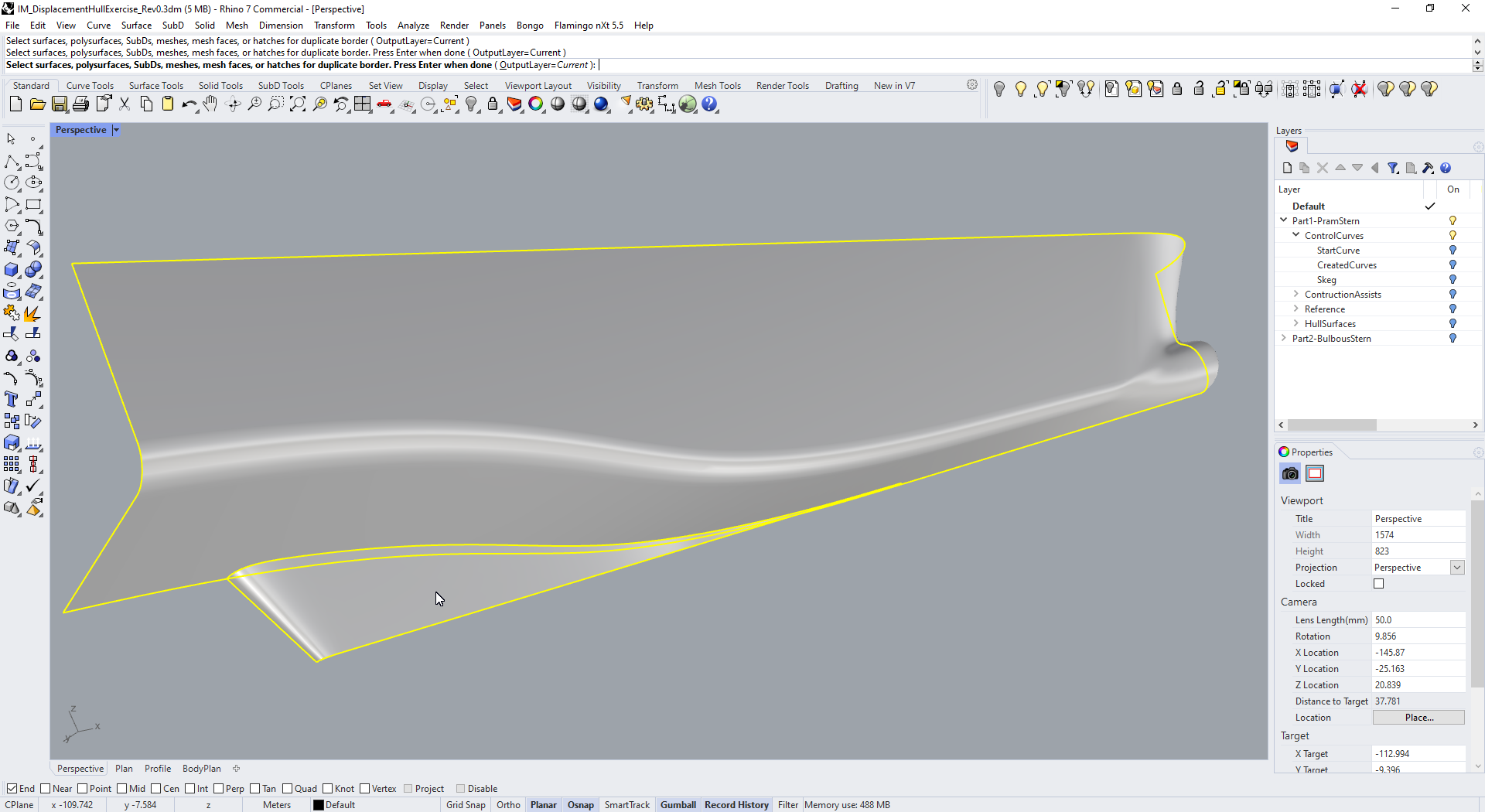 Full Displacement Hull - InnovMarine