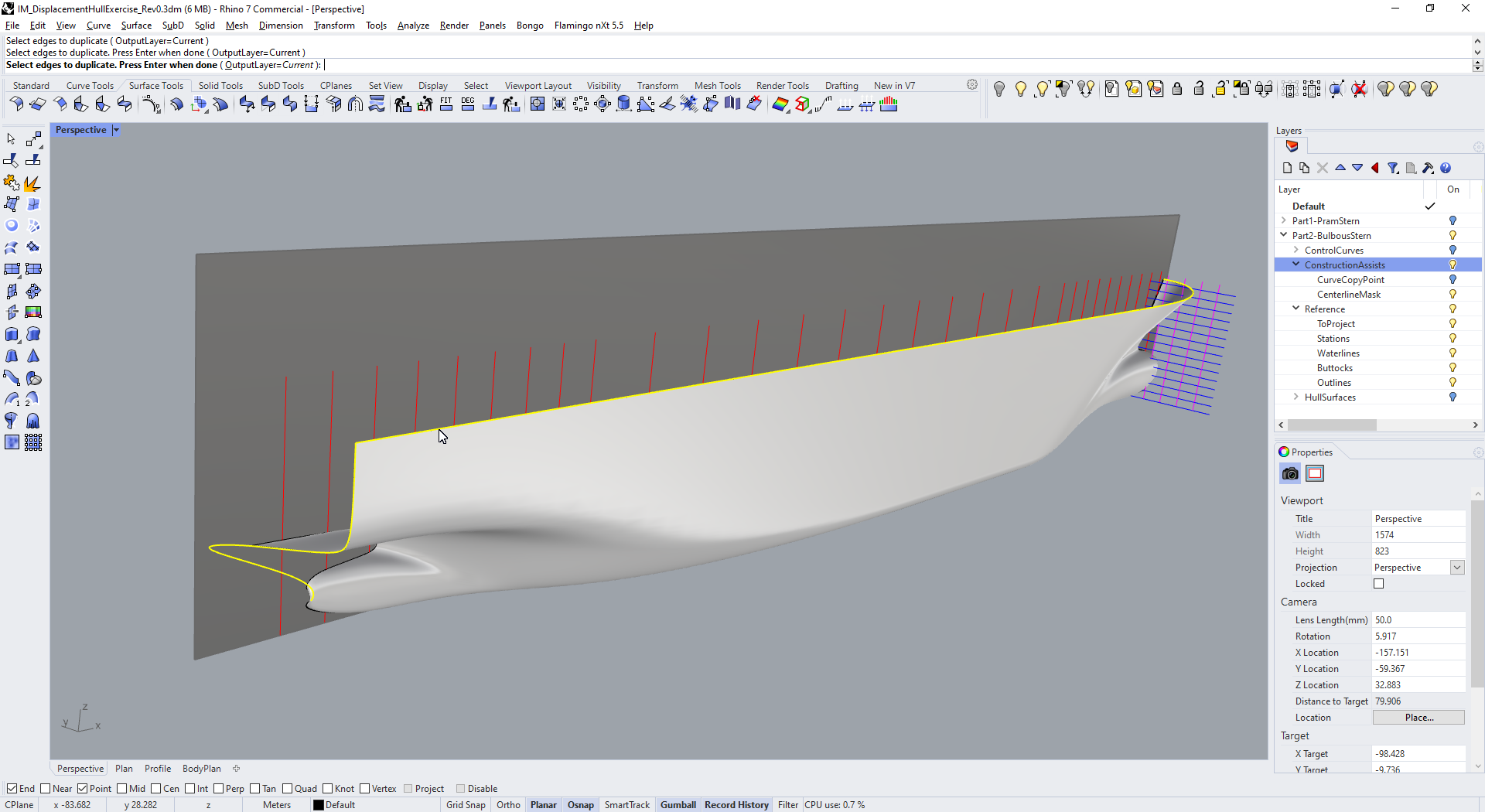 Full Displacement Hull - InnovMarine