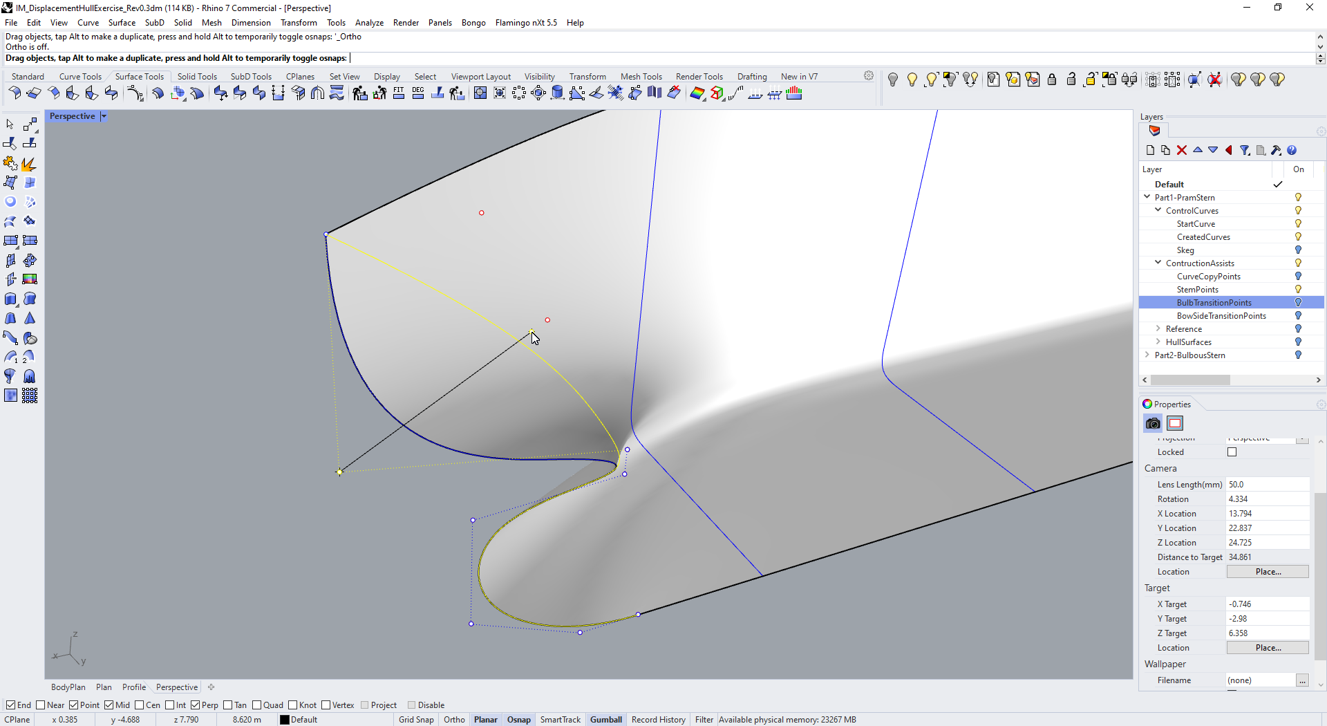Full Displacement Hull - InnovMarine